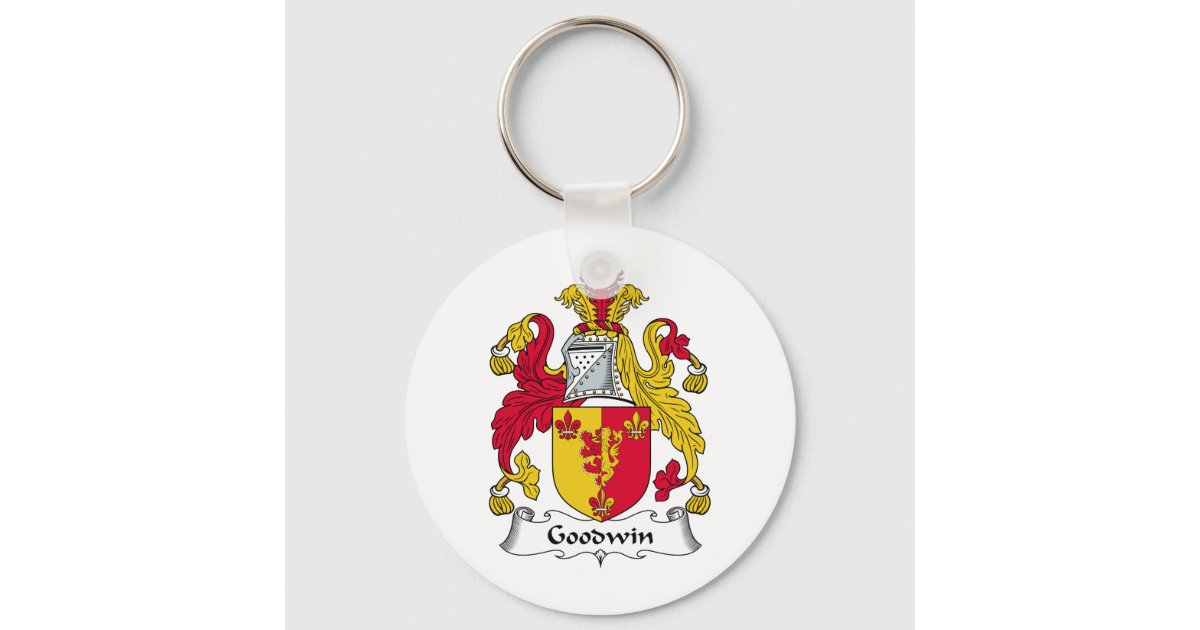 Goodwin Family Crest Key Ring | Zazzle