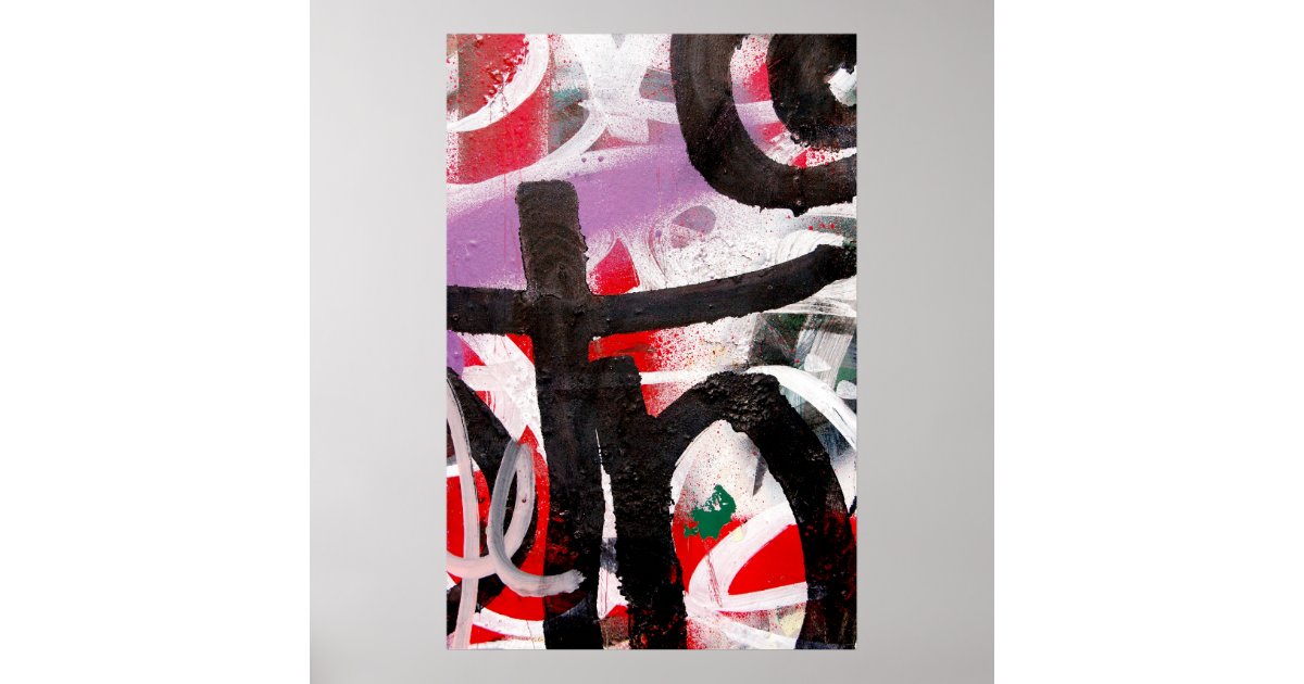 graffiti background poster | Zazzle