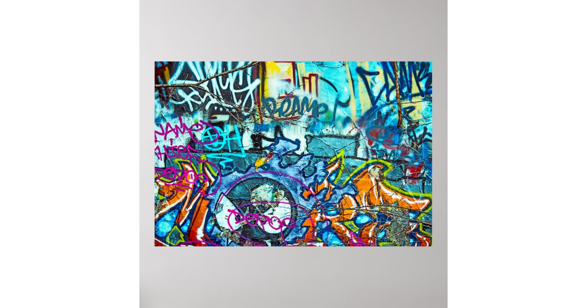 Graffiti Poster | Zazzle