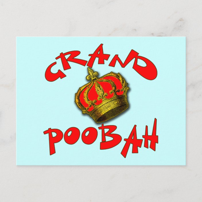 Grand Poobah with Crown Products Postcard | Zazzle.com.au