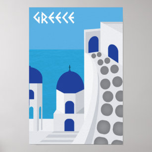Greece Posters & Photo Prints | Zazzle AU