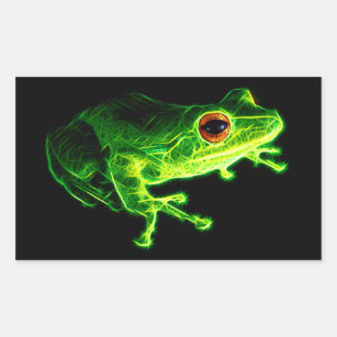 Green Tree Frog Stickers | Zazzle AU