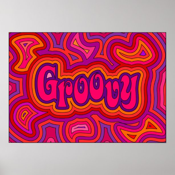 Groovy Posters & Photo Prints | Zazzle AU