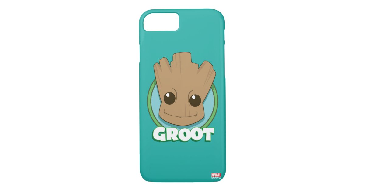 Guardians of the Galaxy | Baby Groot Face Case-Mate iPhone Case | Zazzle