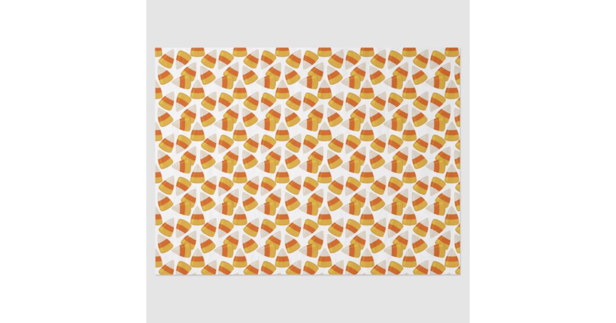 Halloween Candy Corn Tissue Paper | Zazzle