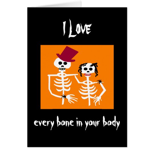 Halloween Love Card | Zazzle