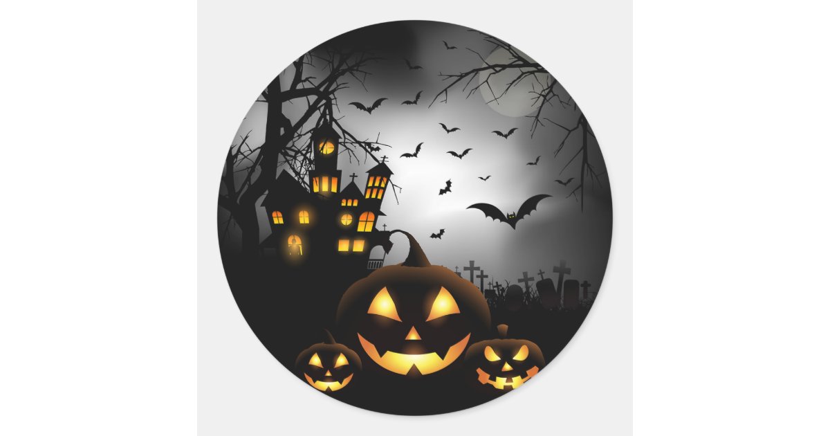 Halloween Stickers Zazzle halloween-stickers-zazzle
