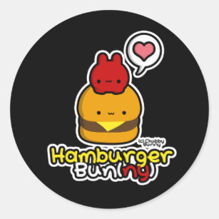 Hamburger Stickers | Zazzle AU