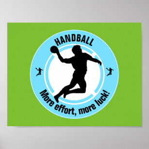 Handball Player Posters & Photo Prints | Zazzle AU