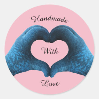 Handmade With Love Stickers | Zazzle.com.au