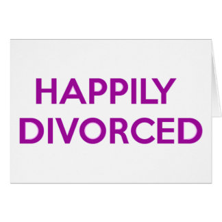 Happy Divorce Cards & Invitations | Zazzle.com.au