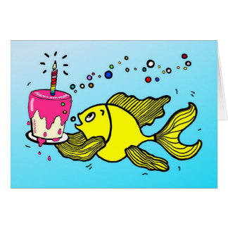 Funny Fishing Birthday Cards & Invitations | Zazzle.com.au