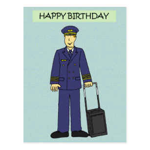 Pilot Birthday Cards | Zazzle.com.au