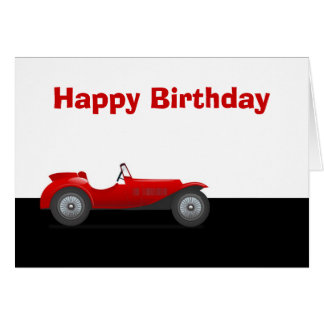 Race Car Happy Birthday Cards, Invitations, Photocards & More