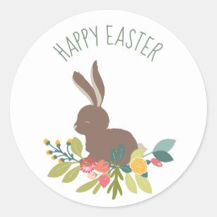 Happy Easter Stickers | Zazzle AU