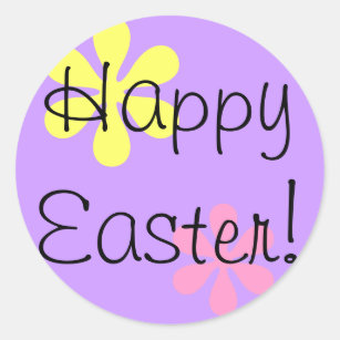 Happy Easter Stickers | Zazzle AU