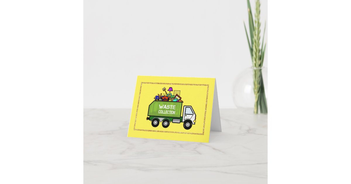 Happy Garbage Man Day Trivia Greeting Card | Zazzle