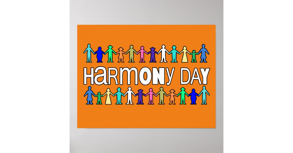 Harmony Day Australia Poster | Zazzle