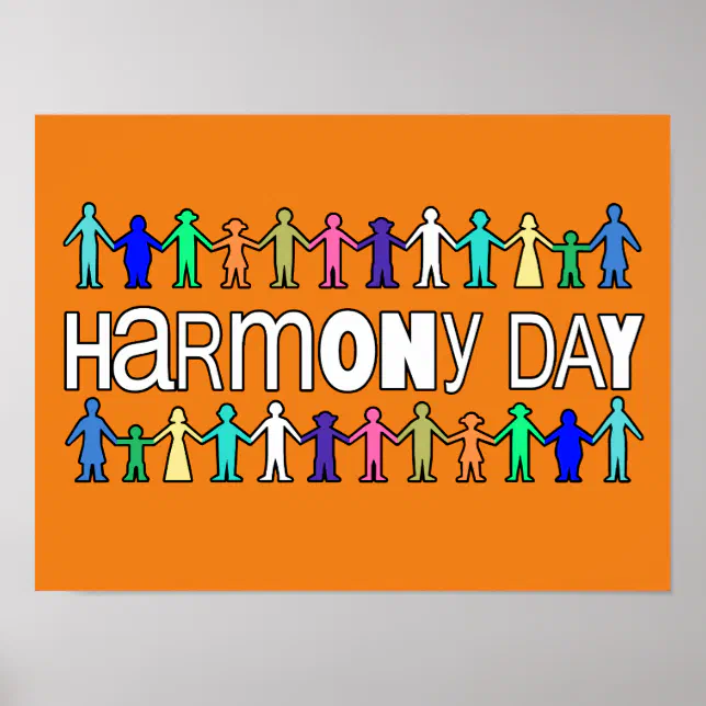Harmony Day Australia Poster | Zazzle