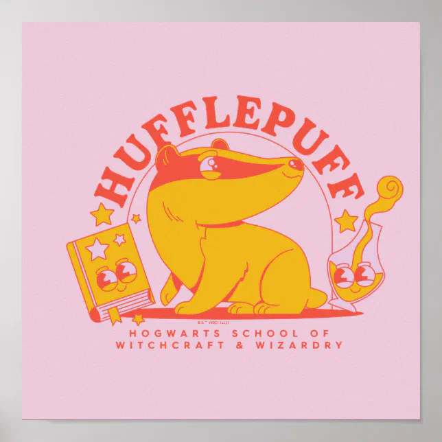 HARRY POTTER™ | Cute HUFFLEPUFF™ Poster | Zazzle