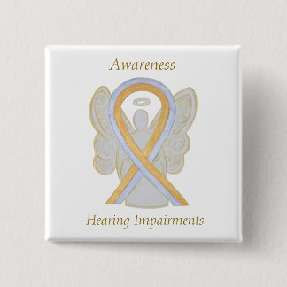 Hearing Impaired Badges & Pins | Zazzle.com.au