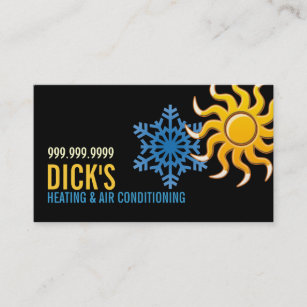 Air Conditioning Business Cards | Zazzle AU