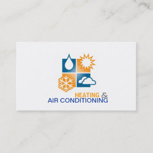 Air Conditioning Business Cards | Zazzle AU