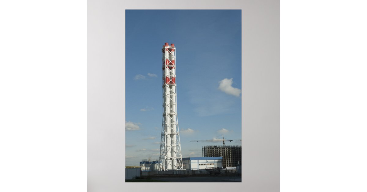 Heating power station poster | Zazzle