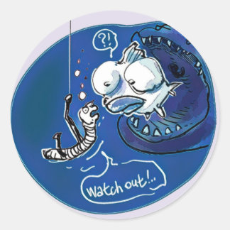 Cartoon Fish Stickers | Zazzle.com.au