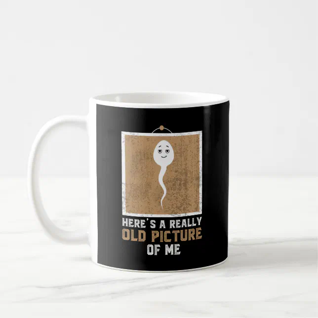 Hilarious Vintage Meme Really Old Picture OF Me Coffee Mug | Zazzle