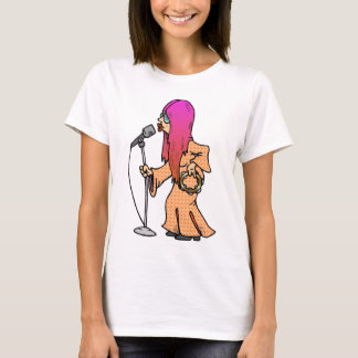 Pink Singer T-Shirts, T-Shirt Printing | Zazzle.com.au