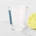 Hockey Players Walk on Water Shot Glass | Zazzle