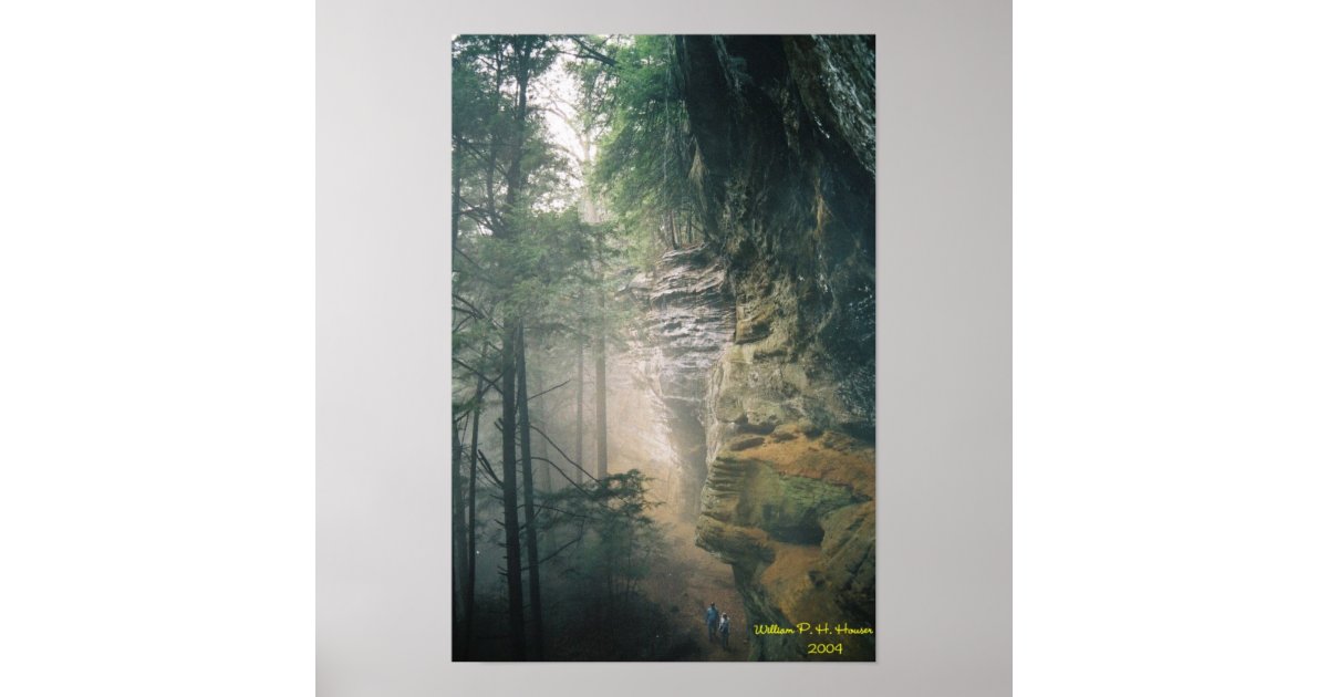Hocking Hills State Park Poster | Zazzle