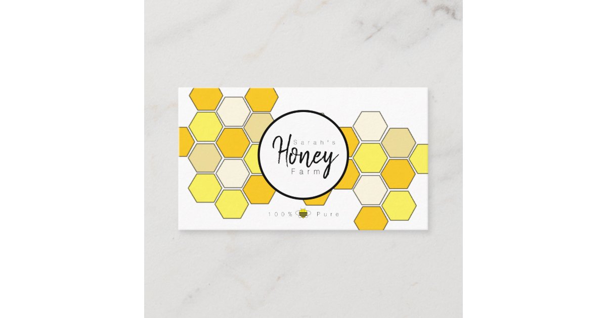 Honey Business Cards | Zazzle