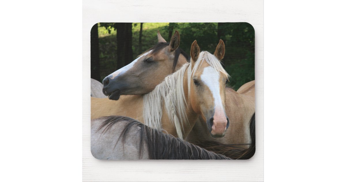 Horses mouse pad | Zazzle