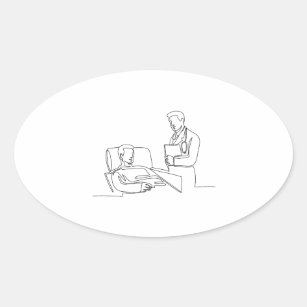 Hospital Patient Stickers | Zazzle AU