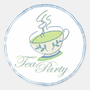 Afternoon Tea Stickers | Zazzle AU