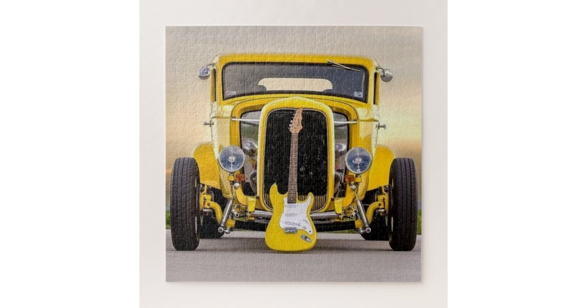 Hot Rod Rock Jigsaw Puzzle | Zazzle