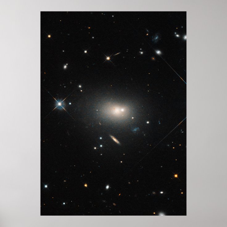 Hubble Optical Image of Hercules A (3C 348) Poster | Zazzle