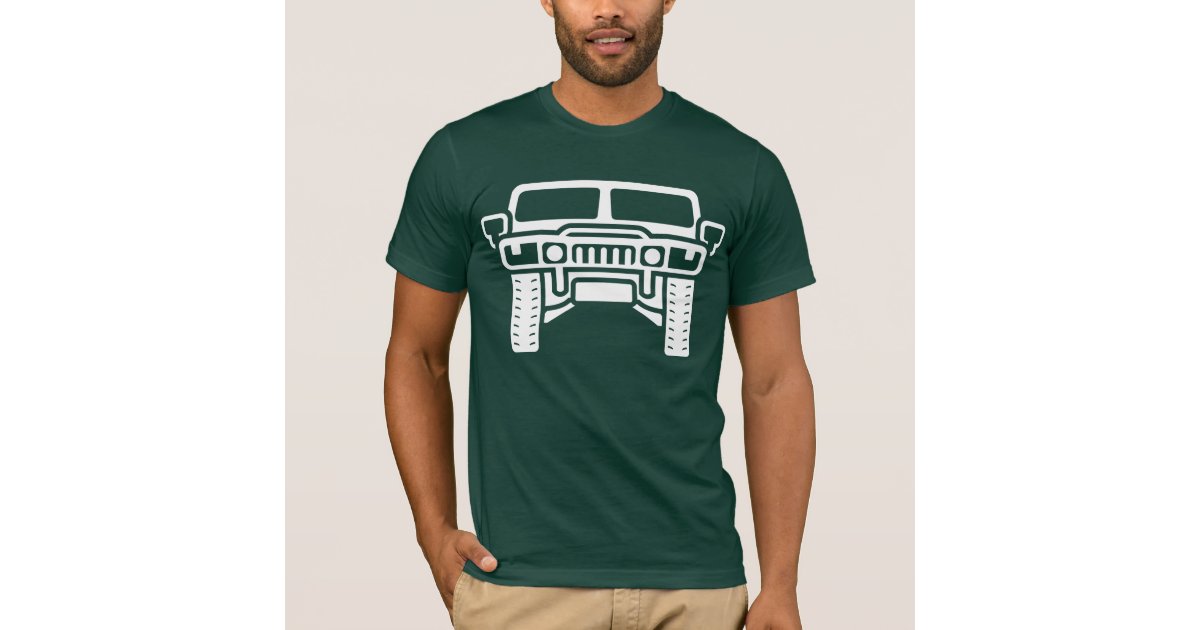 Hummer/Humvee illustration T-Shirt | Zazzle