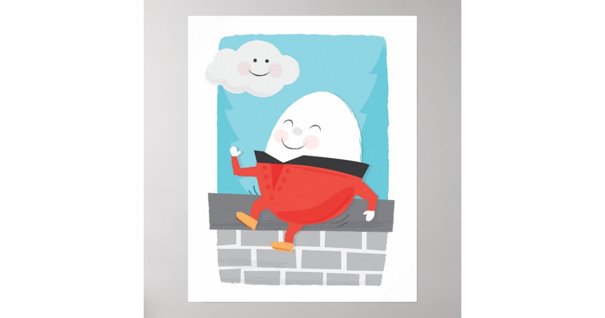 Humpty Dumpty Poster | Zazzle
