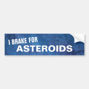 Asteroid Bumper Stickers, Decals & Car Magnets | Zazzle.com.au