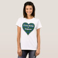 I Love Being a Lamont Clan Tartan Plaid Heart T-Shirt | Zazzle