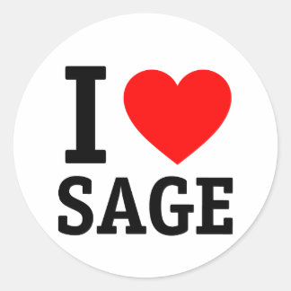 I Love Sage Stickers & Sticker Designs