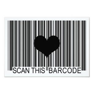 Barcode Invitations & Announcements | Zazzle AU