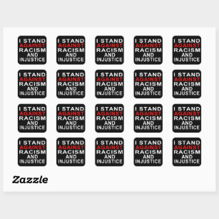Against Racism Stickers | Zazzle AU