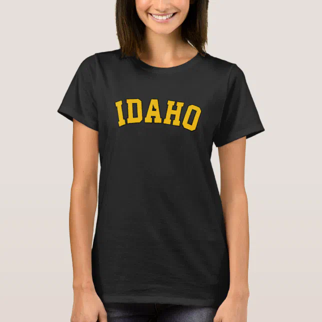 Idaho Basic Tee Vandal College Potatoe State 1 | Zazzle