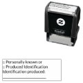 Identification Stamp | Zazzle