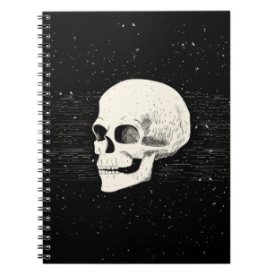 Skull Illustration Notebooks | Zazzle.com.au