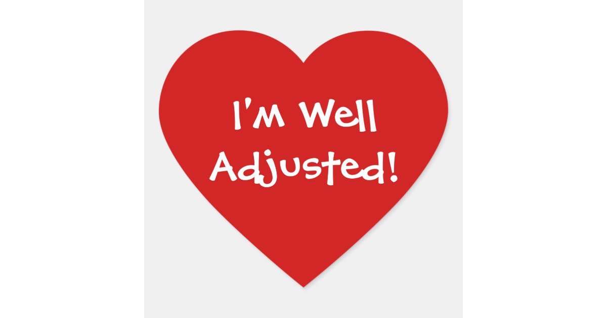 I'm Well Adjusted Chiropractic Stickers | Zazzle.com.au